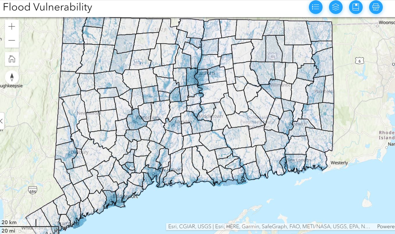 Climate Change Vulnerability Index | Resilient Connecticut